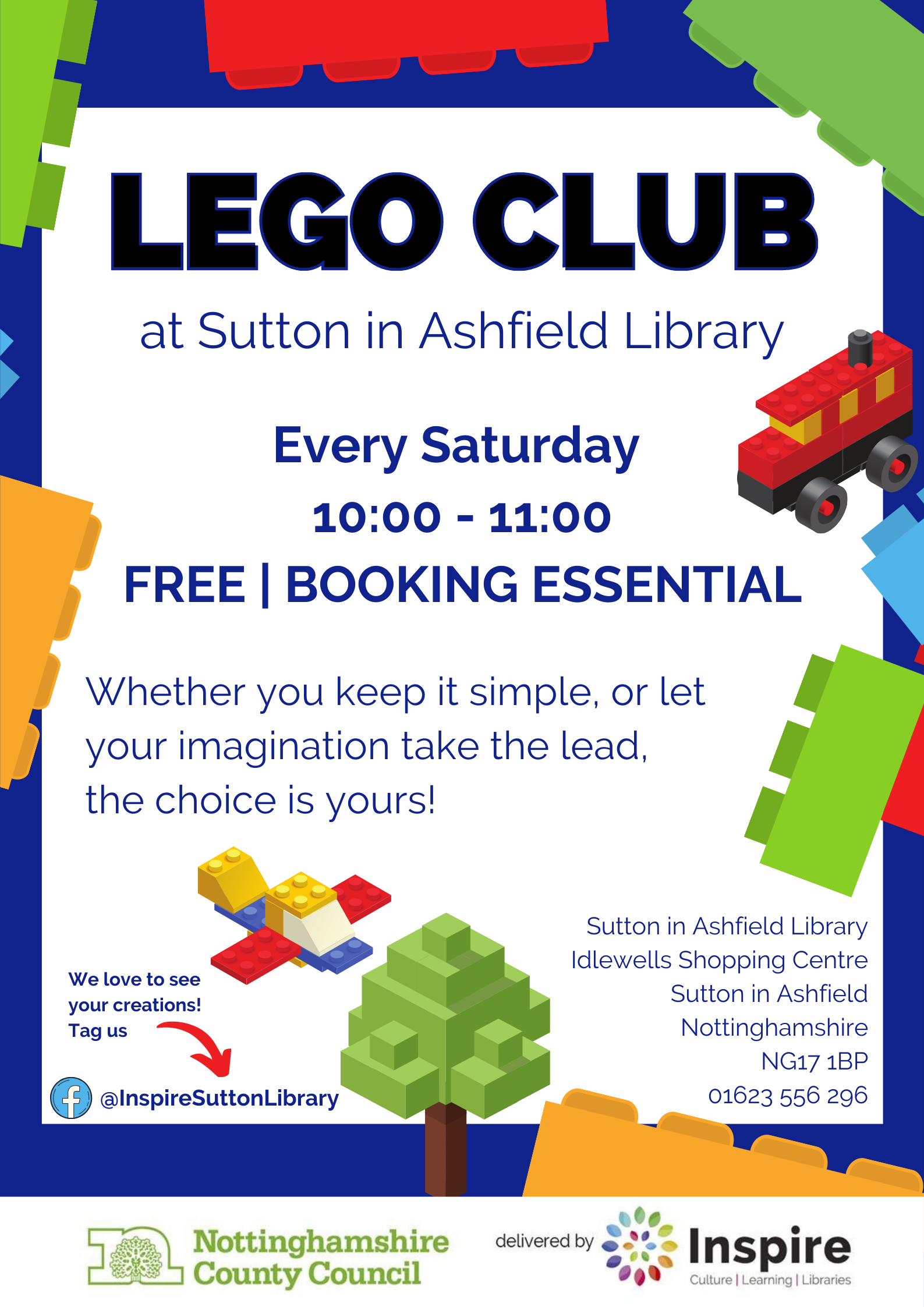 Lego Club at Sutton Library - Idlewells Shopping