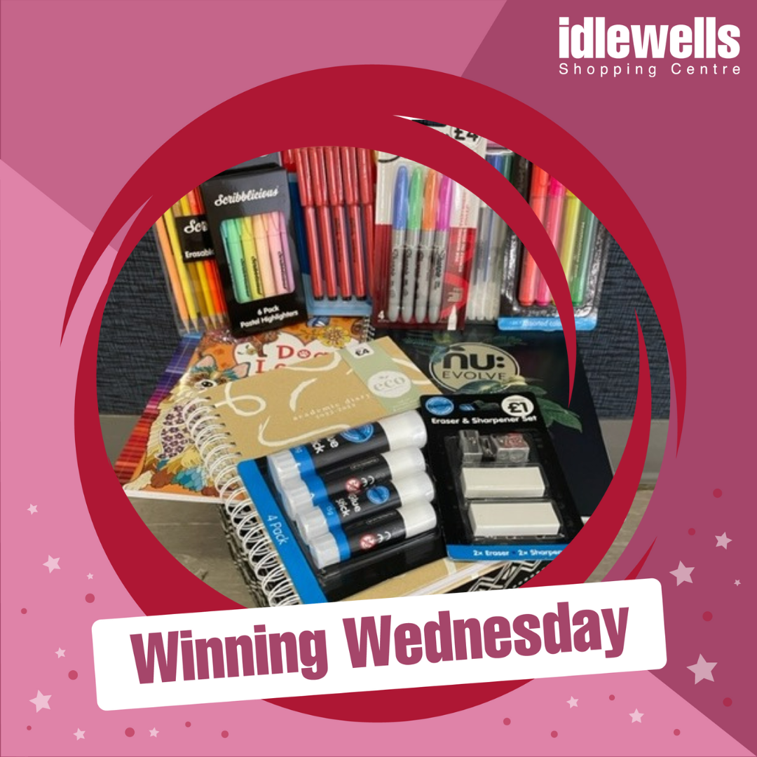 Winning Wednesday Back To School Competition - Idlewells Shopping